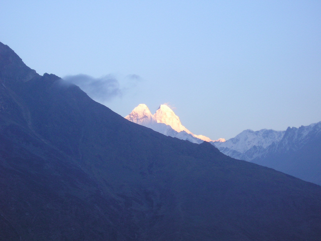 First Ray Of Sun On First Ray Of Sun On Nanda Devi SistersSisters First Ray Of Sun On First Ray Of Sun On Nanda Devi SistersSisters