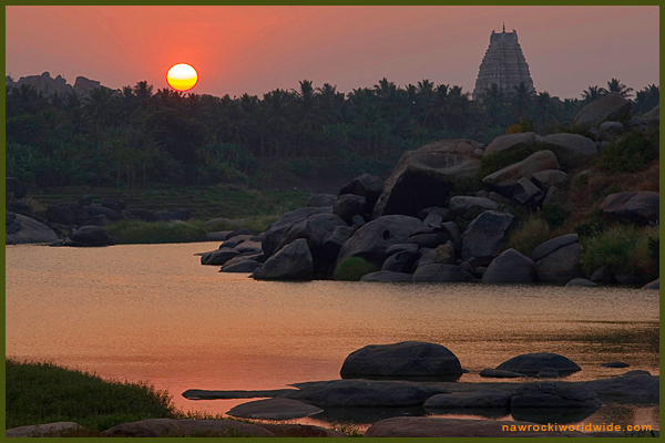 India Travel | Pictures: Hampi sunset 0