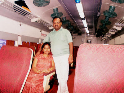 Rajdhani Express Inside 1ac