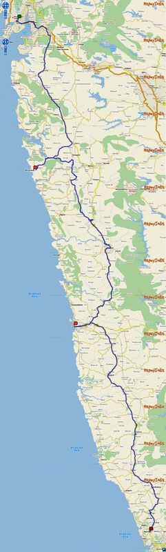 Mumbai Goa Route Map - India Travel Forum | IndiaMike.com