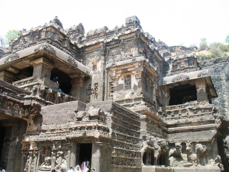 Inside Kailasa Temple at Ellora - India Travel Forum | IndiaMike.com