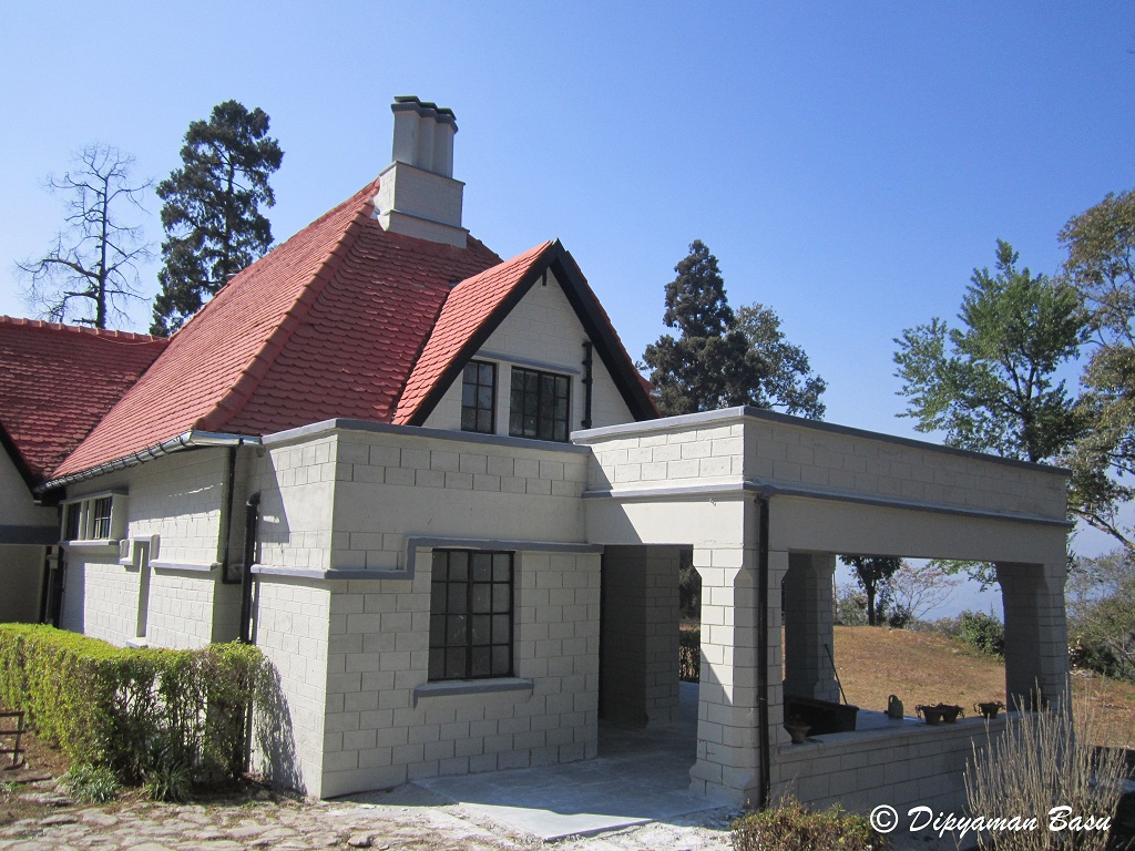House of the King of Bhutan which is now being refurbished as a Hotel ...