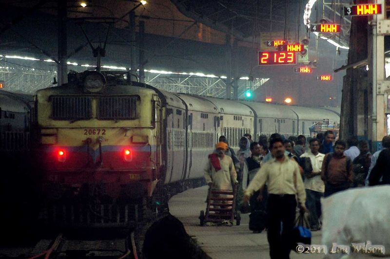 Howrah Station At Night