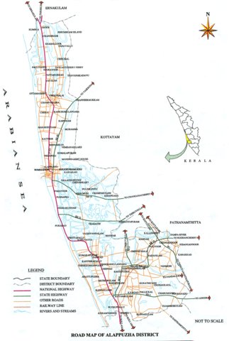 Kerala Road Map